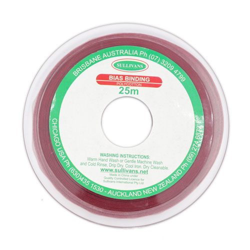 Polycotton Bias Binding : Sullivans International Polycotton Bias Binding : Sullivans International