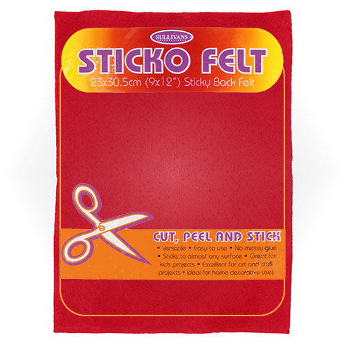 Stick on felt store